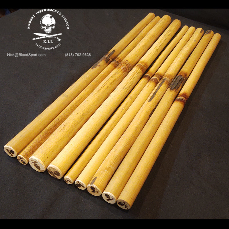 One Node Wonders - KIL Rattan Single Sticks – Kombat Instruments Limited